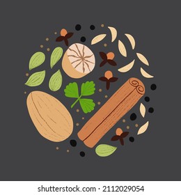124 Garam Masala Stock Vectors, Images & Vector Art | Shutterstock