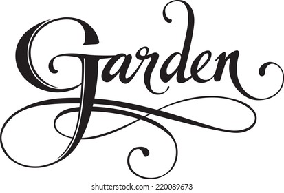 66,993 Garden Words Images, Stock Photos & Vectors | Shutterstock