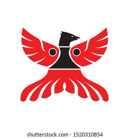 Garuda Illustration Logo Vector Bird Stock Vector (Royalty Free ...