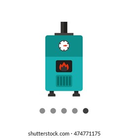 Gas Boiler Heat Indicator Stock Vector (Royalty Free) 474771175 ...