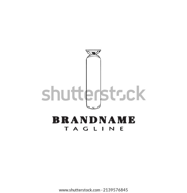 Gas Cylinder Logo Design Template Icon: เวกเตอร์สต็อก (ปลอดค่าลิขสิทธิ์ ...
