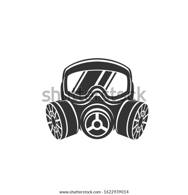 Gas Mask Icon Vector Filled Flat Stock Vector (Royalty Free) 1622939014 ...
