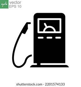 Gas Station Icon Petrol Pump Fuel Stock Vector (Royalty Free ...