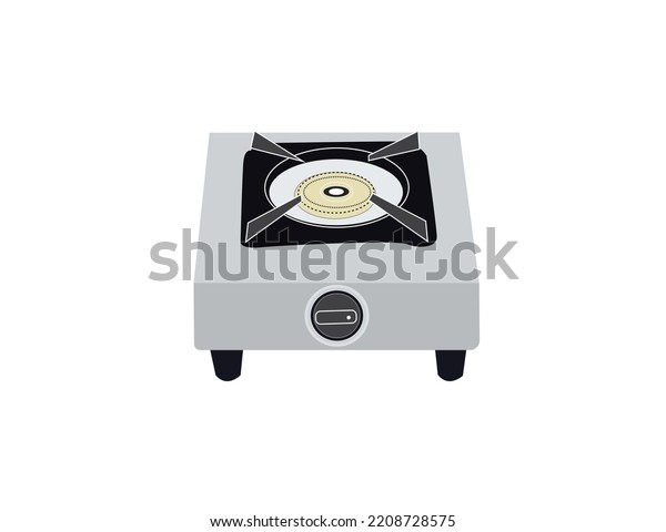 Gas Stove Vector Art Free Eps Stock Vector (Royalty Free) 2208728575 ...