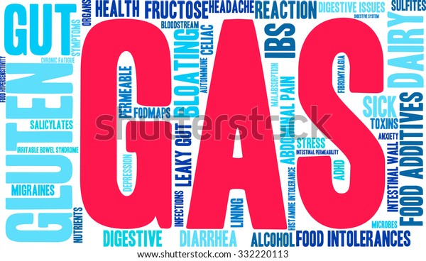 Gas Word Cloud On White Background Stock Vector (Royalty Free ...