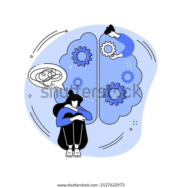 Gaslighting Abstract Concept Vector Illustration Psychological Stock ...