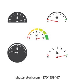 Gasoline Indicator Icon Vector Illustration Design Stock Vector ...