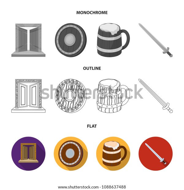 Gate Treasure Shield Protection Mug Bra Stock Vector (Royalty Free ...