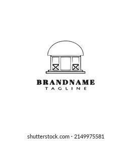 Gazebo Logo Icon Design Vector Modern Stock Vector (Royalty Free ...