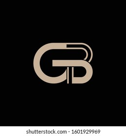 Gb Logo Icon Designs Stock Vector (Royalty Free) 1601929969