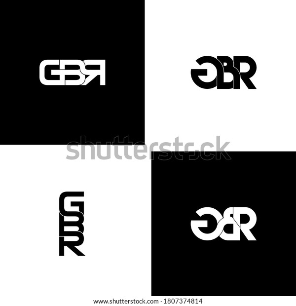 Gbr Letter Original Monogram Logo Design: Vector có sẵn (miễn phí bản ...