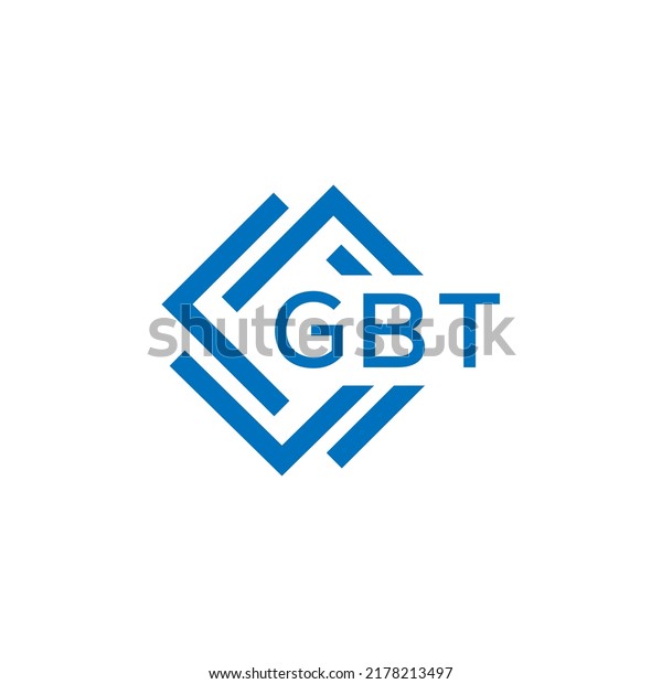 Gbt Letter Logo Design On White Stock Vector (Royalty Free) 2178213497 ...