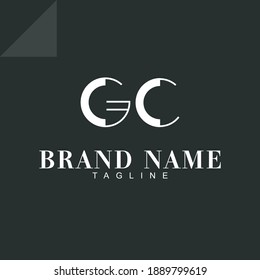 Gc Logo Vector Icon Designs Stock Vector (Royalty Free) 1889799619 ...