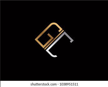 Sc Square Shape Letter Logo Design Stock Vector (Royalty Free) 1069958519