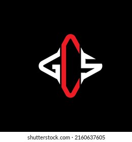 Gcs Letter Logo Creative Design Vector Stock Vector (Royalty Free ...