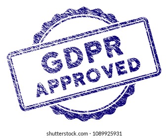 Gdpr Compliance Stamp Seal Vector Element Stock Vector (Royalty Free ...