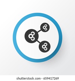 Vector Illustration Machine Learning Gear Algorithms Stock Vector ...