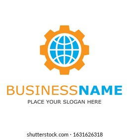 Gear Earth Vector Logo Template Suitable 스톡 벡터(로열티 프리) 1631626318 ...