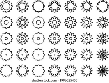 11,349 Gear flower Images, Stock Photos & Vectors | Shutterstock