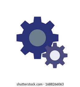 Rotating Gear Icon Stock Vector (Royalty Free) 779467753