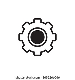 Engineer Gear Icon Trendy Flat Style Stock Vector (Royalty Free) 1012810900