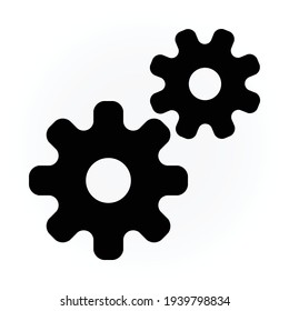 Gear Icon Graphic Design Projects Stock Vector (Royalty Free ...