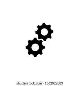 Gear Icon Vector Gear Sign Vector Stock Vector (Royalty Free ...