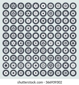 Gear Pictogram Stock Vector (Royalty Free) 366939302 | Shutterstock
