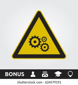 Gear Sign Stock Vector (Royalty Free) 624579191 | Shutterstock