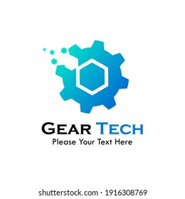 Gear Tech Logo Template Illustration Stock Vector (Royalty Free ...
