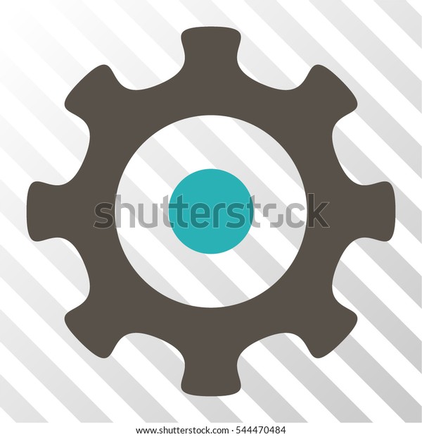 Gear Vector Pictogram Illustration Style Flat Stock Vector (Royalty ...