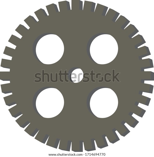 Gear Vector Gear Gear Wheel Mechanism Stock Vector (Royalty Free ...