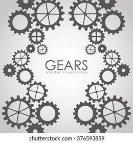 Gears Concept Design Stock Vector (Royalty Free) 376593859 | Shutterstock