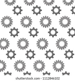 Gears Engineering Industry Process Background Stock Vector (Royalty ...