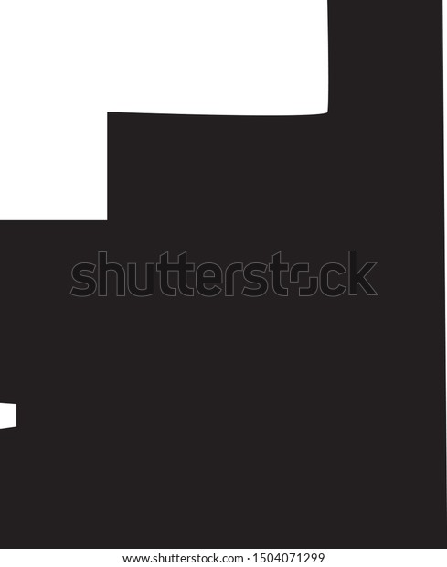 Geauga County Map Ohio State Stock Vector (Royalty Free) 1504071299 ...