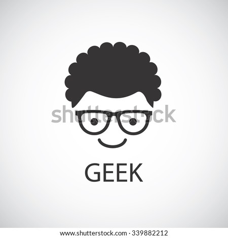 Geek Logo Sign Symbol Vector Stock Vector (Royalty Free) 339882212 ...