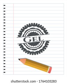 Gel Draw Pencil Strokes Vector Illustration Stock Vector (Royalty Free ...