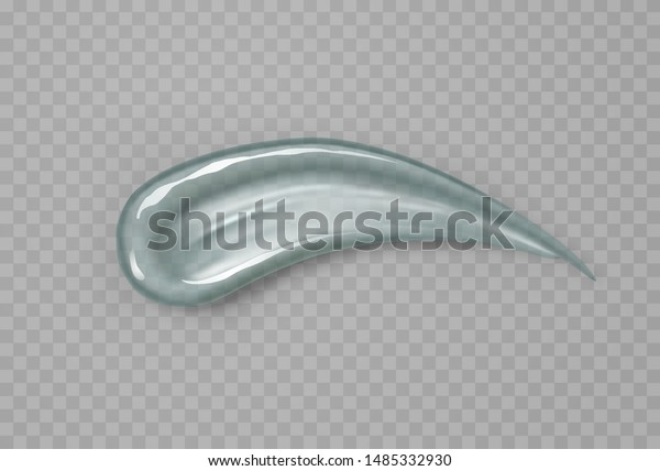 Trait de texture Gel isolé sur : image vectorielle de stock (libre de ...