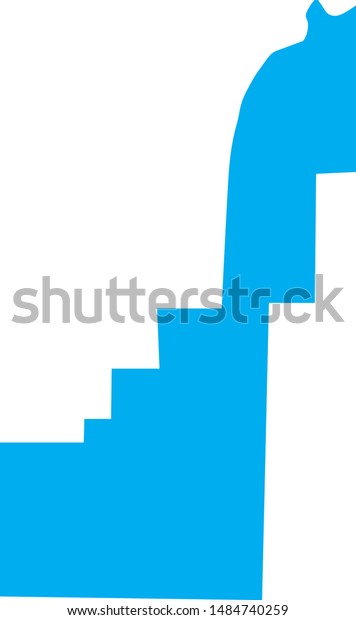 Gem County Map State Idaho: vector de stock (libre de regalías ...
