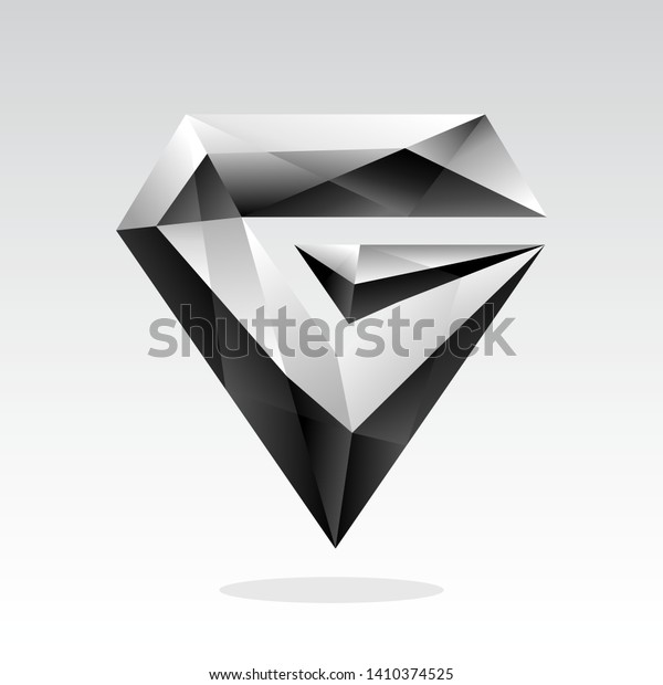 Gem Logo Design Inspiration Gemstone Logo Stock Vector (Royalty Free ...