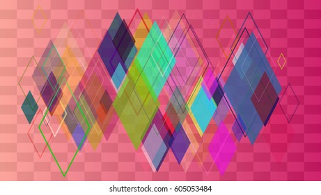 Gems Template Art: vector de stock (libre de regalías) 605053484 ...