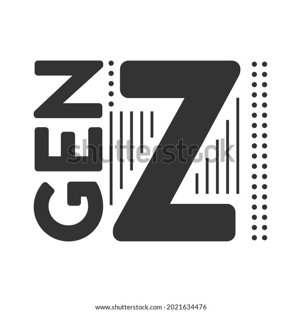 Gen Z Generation Z 2000s Kid Stock Vector (Royalty Free) 2021634476 ...