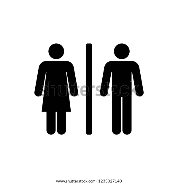 Gender Icon Icons Vector Eps10 On Stock-vektor (royaltyfri) 1235027140 ...