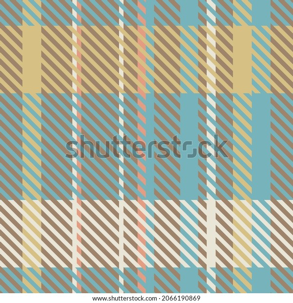 Gender Neutral Seamless Plaid Vector Pattern Stock Vector (Royalty Free ...