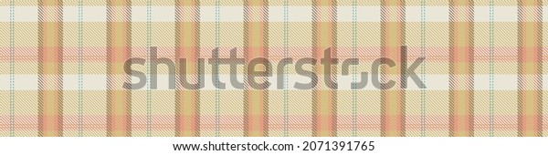 Gender Neutral Seamless Plaid Vector Border Stock Vector (Royalty Free ...