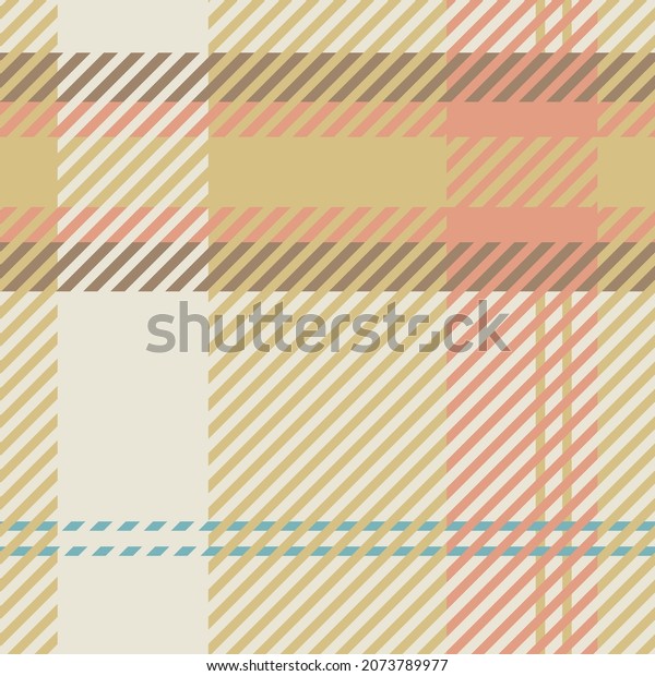Gender Neutral Seamless Plaid Vector Pattern Stock Vector (Royalty Free ...