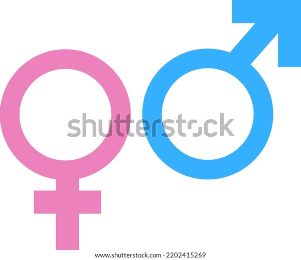 Gender Sign Symbol Icon Vector Illustration Stock Vector (Royalty Free ...