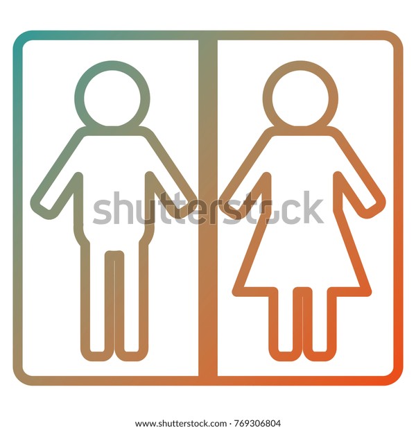 Gender Silhouette Human Icon Stock Vector (Royalty Free) 769306804 ...