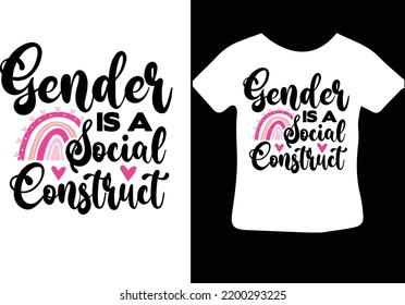 Gender Social Construct Svg Design Stock Vector (Royalty Free ...