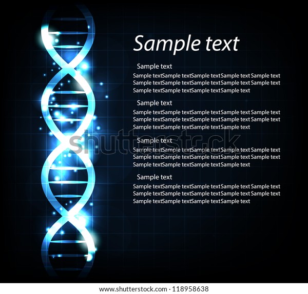 Gene Chain Abstract Background Can Be: เวกเตอร์สต็อก (ปลอดค่าลิขสิทธิ์ ...